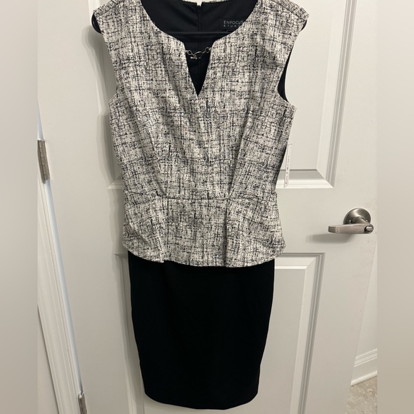 Enfocus Studio | Dresses | New With Tags En Focus Studio Peplum Dress ...